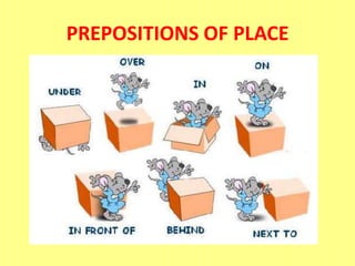 Prepositions of place 4º | PPT
