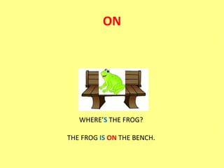 Prepositions of place 4º | PPT