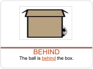 Prepositions of place balloon example | PPTX | Sports