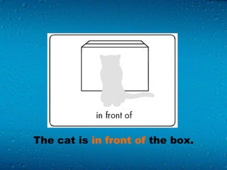 Prepositions of place in english | PPSX