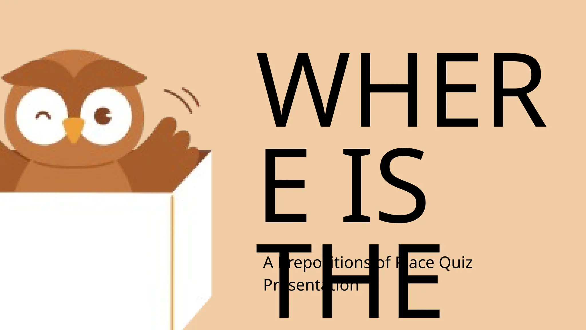 Prepositions of Place Quiz-Find the owl.pptx