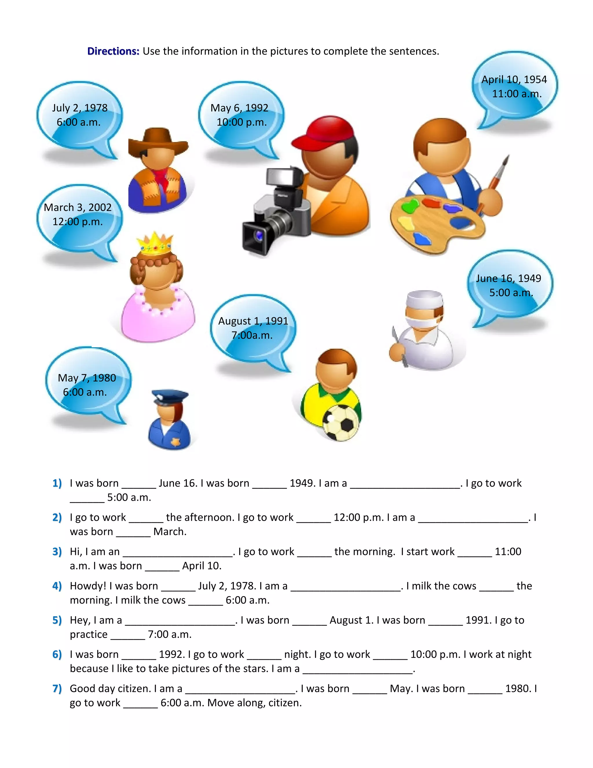 Prepositions of time | PDF