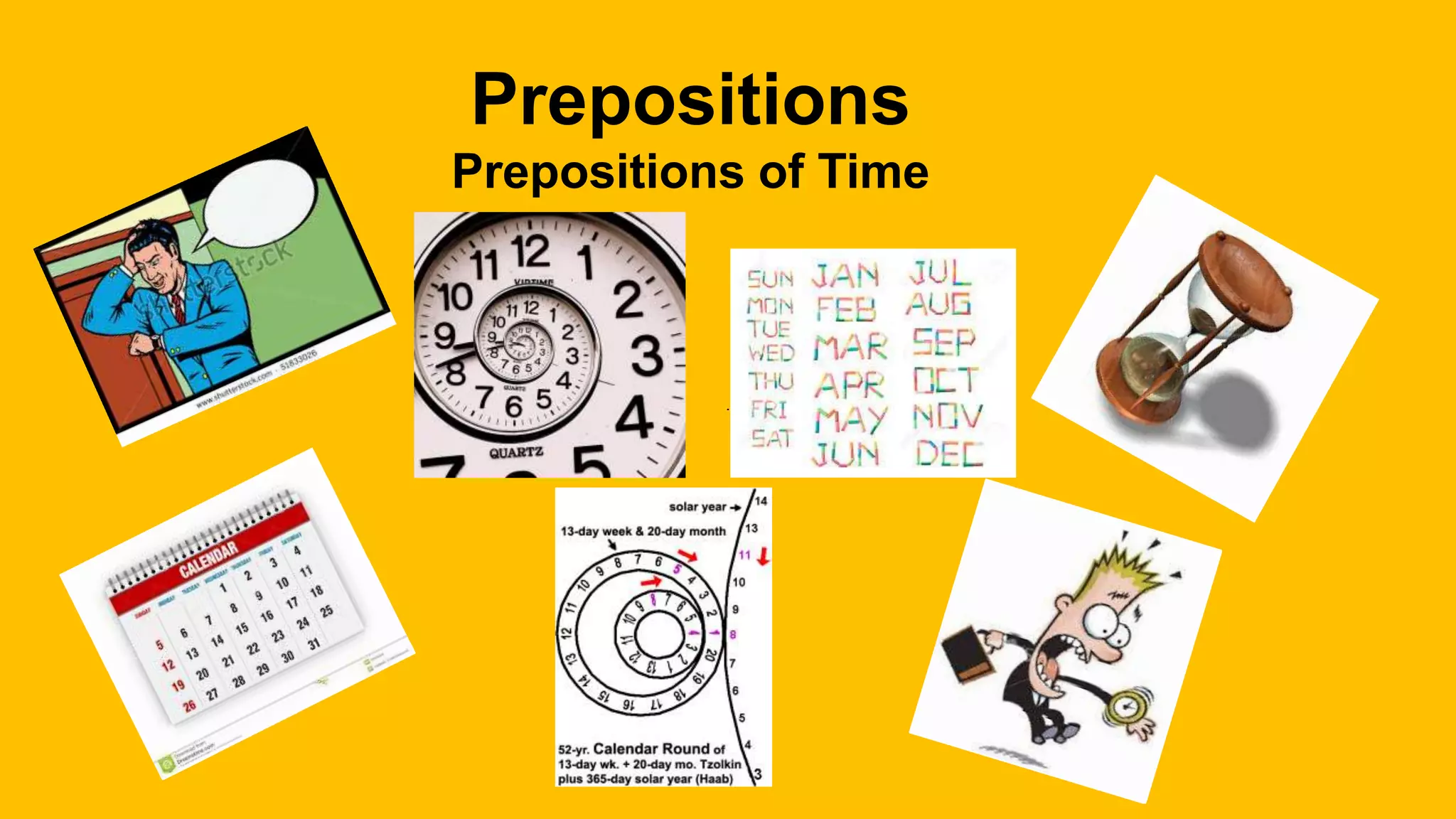 Prepositions of time | PPT