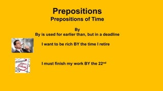 Prepositions of time | PPT