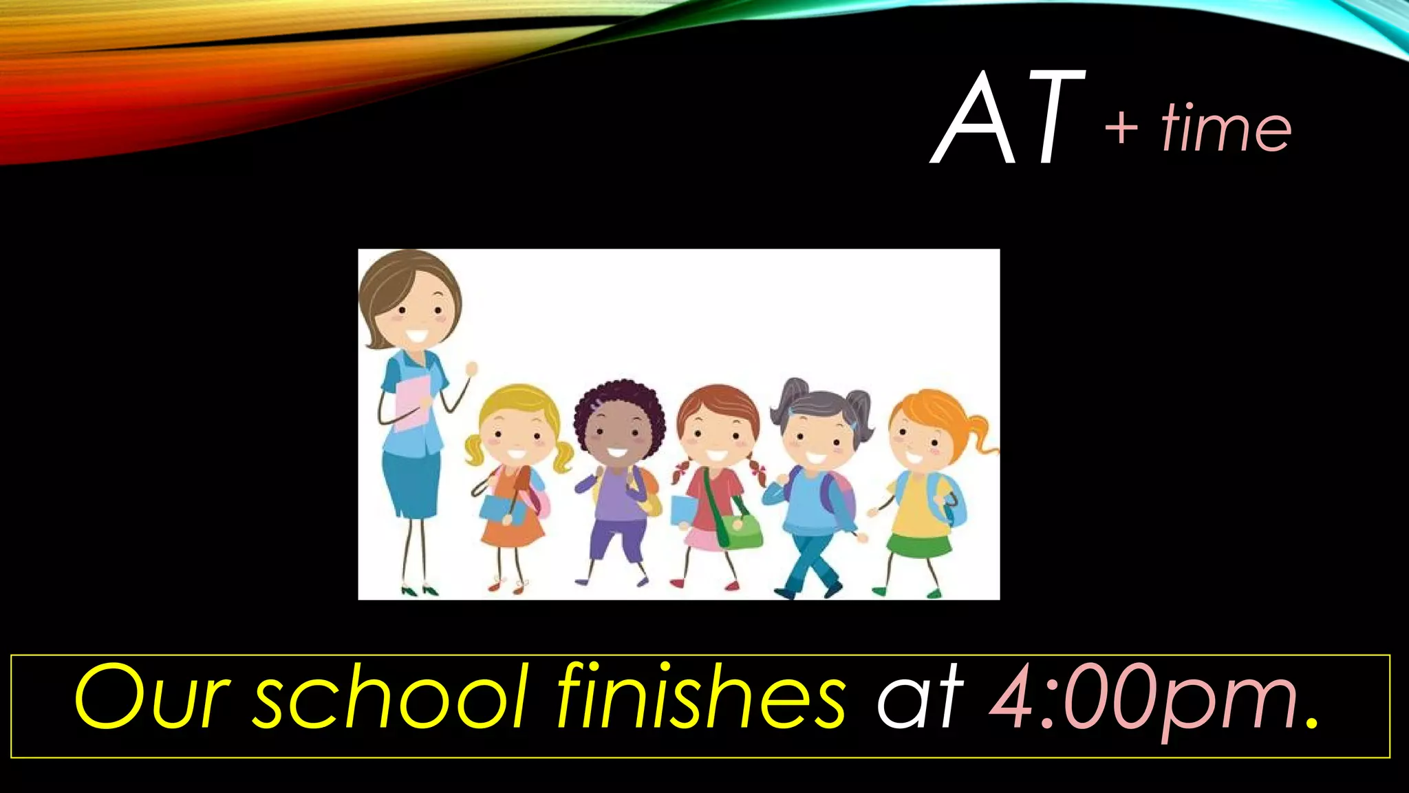 ESL: Prepositions of time | PPT