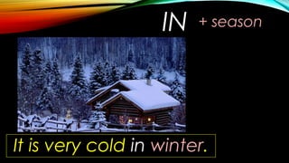 ESL: Prepositions of time | PPT