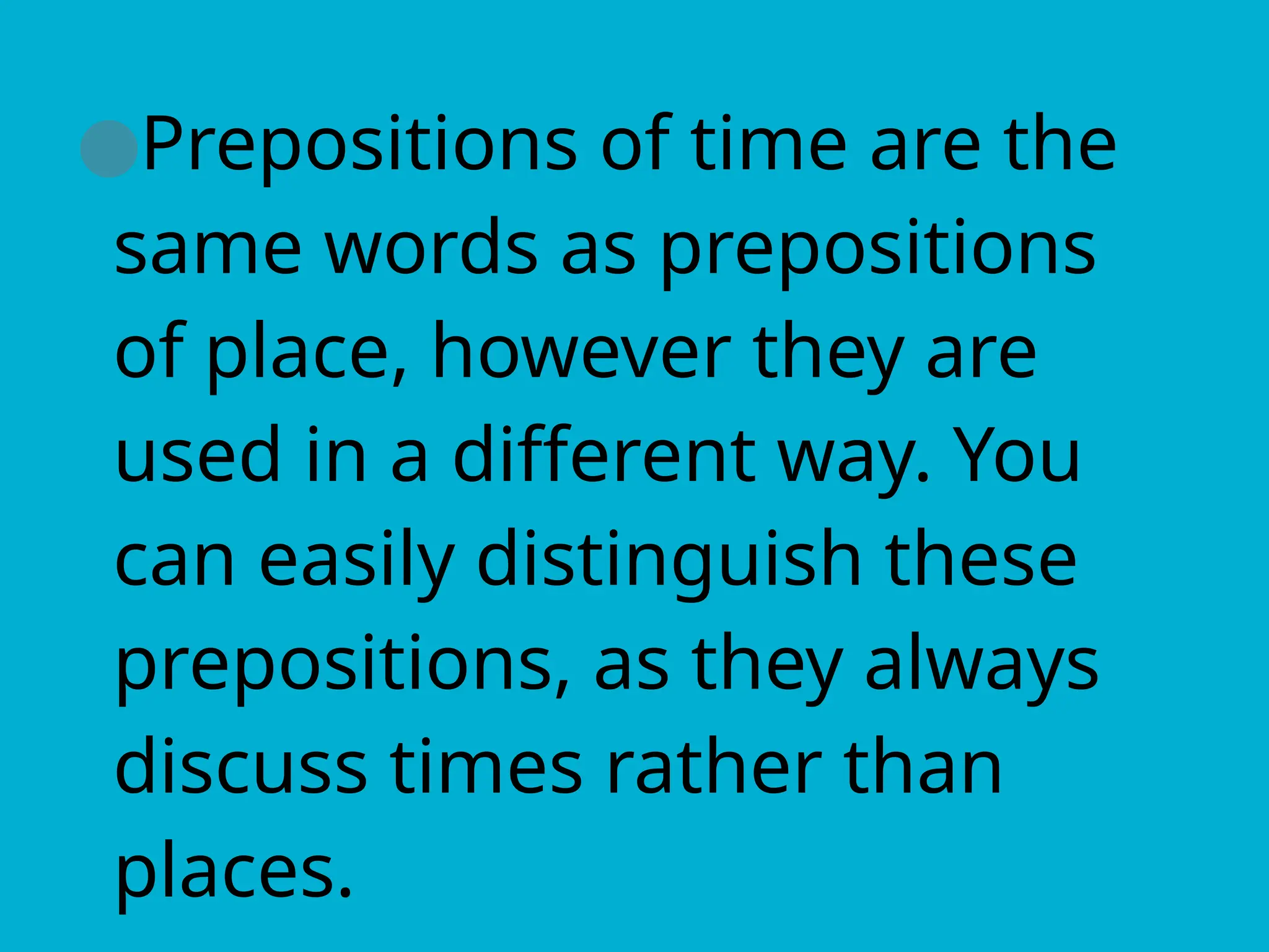 Mastering Prepositions of Time: Comprehensive Guide to Using 'In,' 'At ...