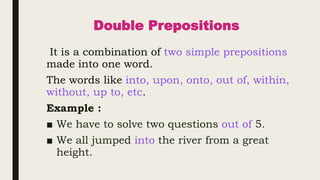 Prepositions English Grammar Topic. | PPTX