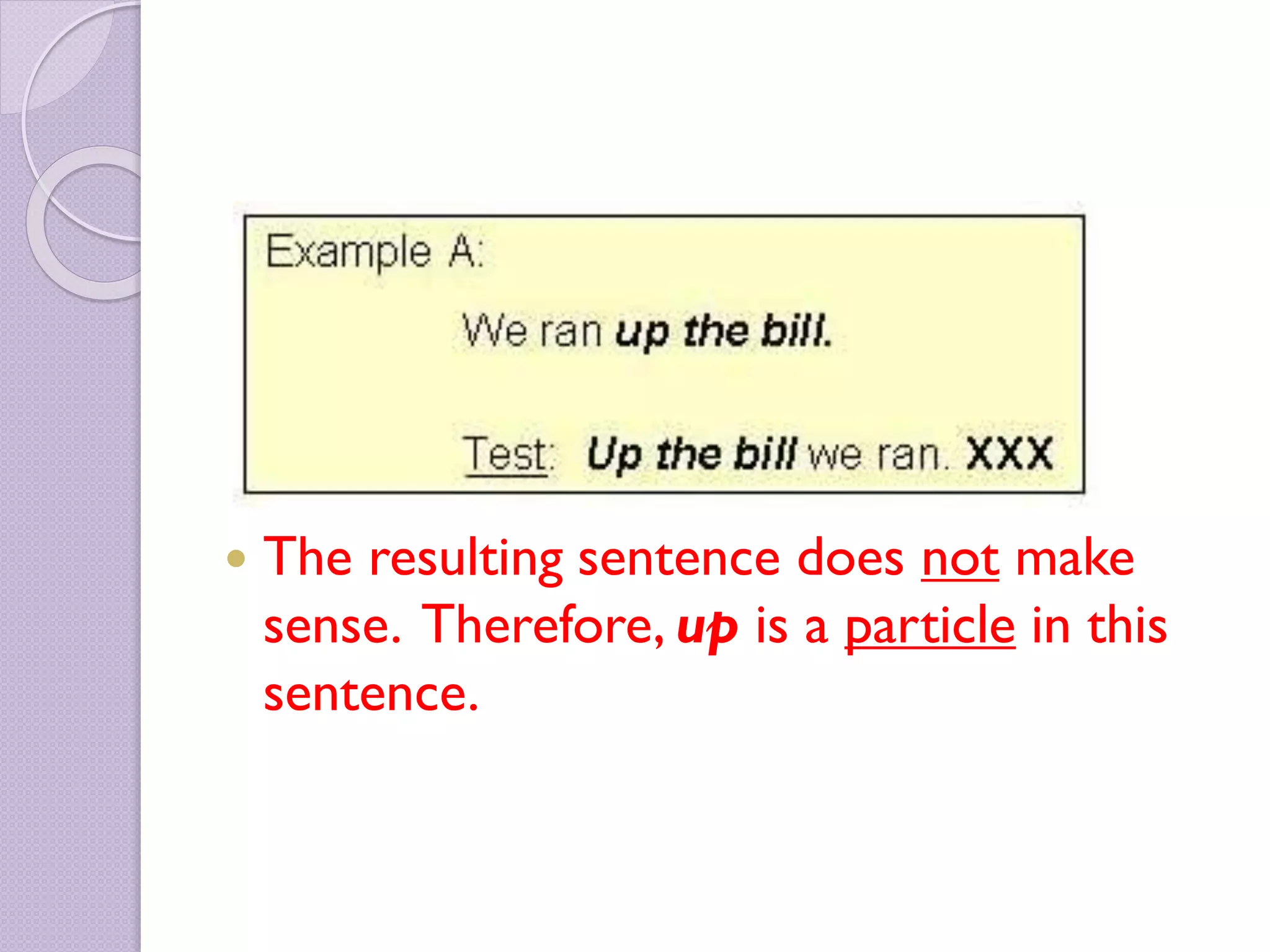 Prepositions, particles and adverbs | PPTX