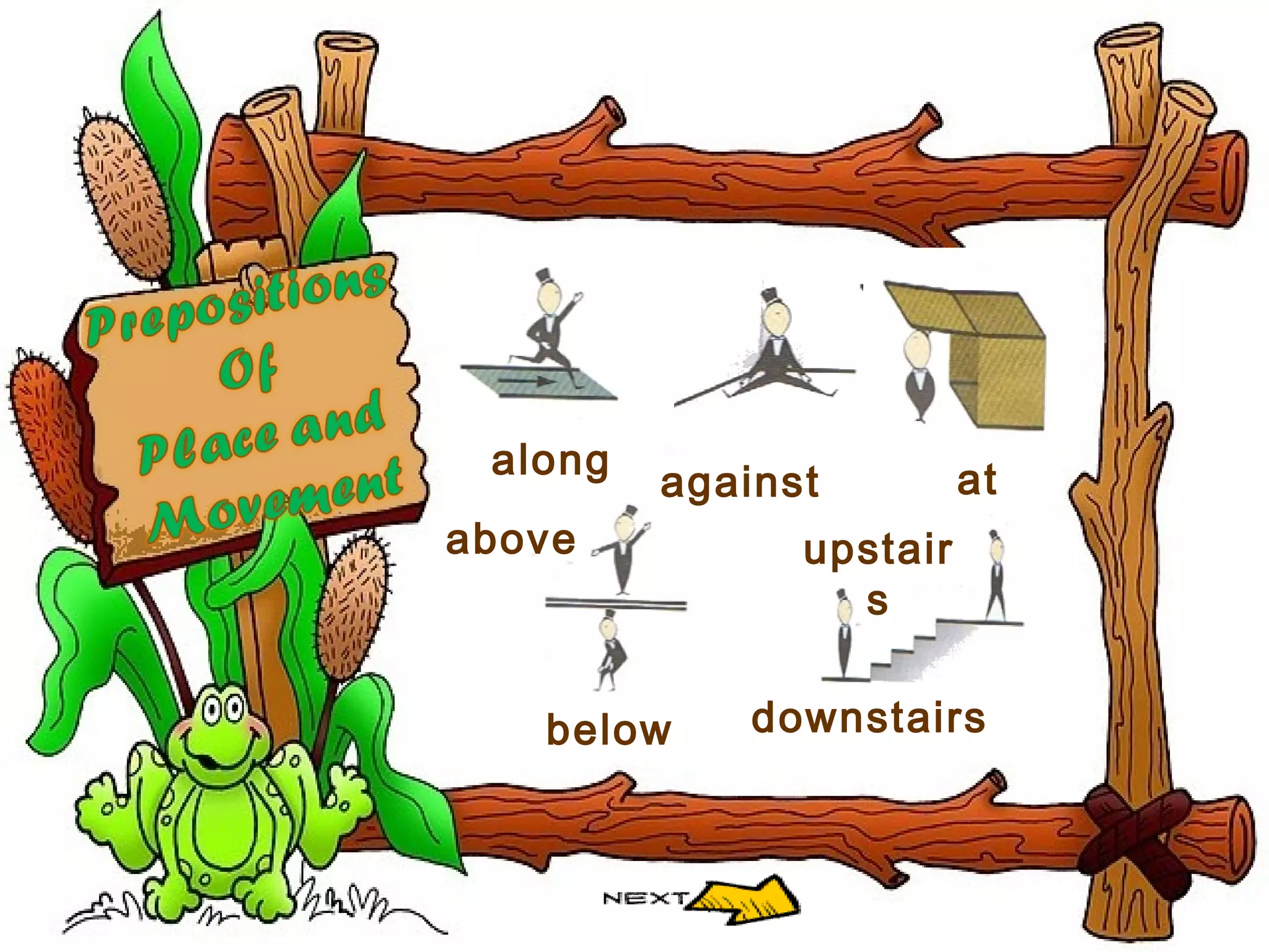 Prepositions place movement | PPT