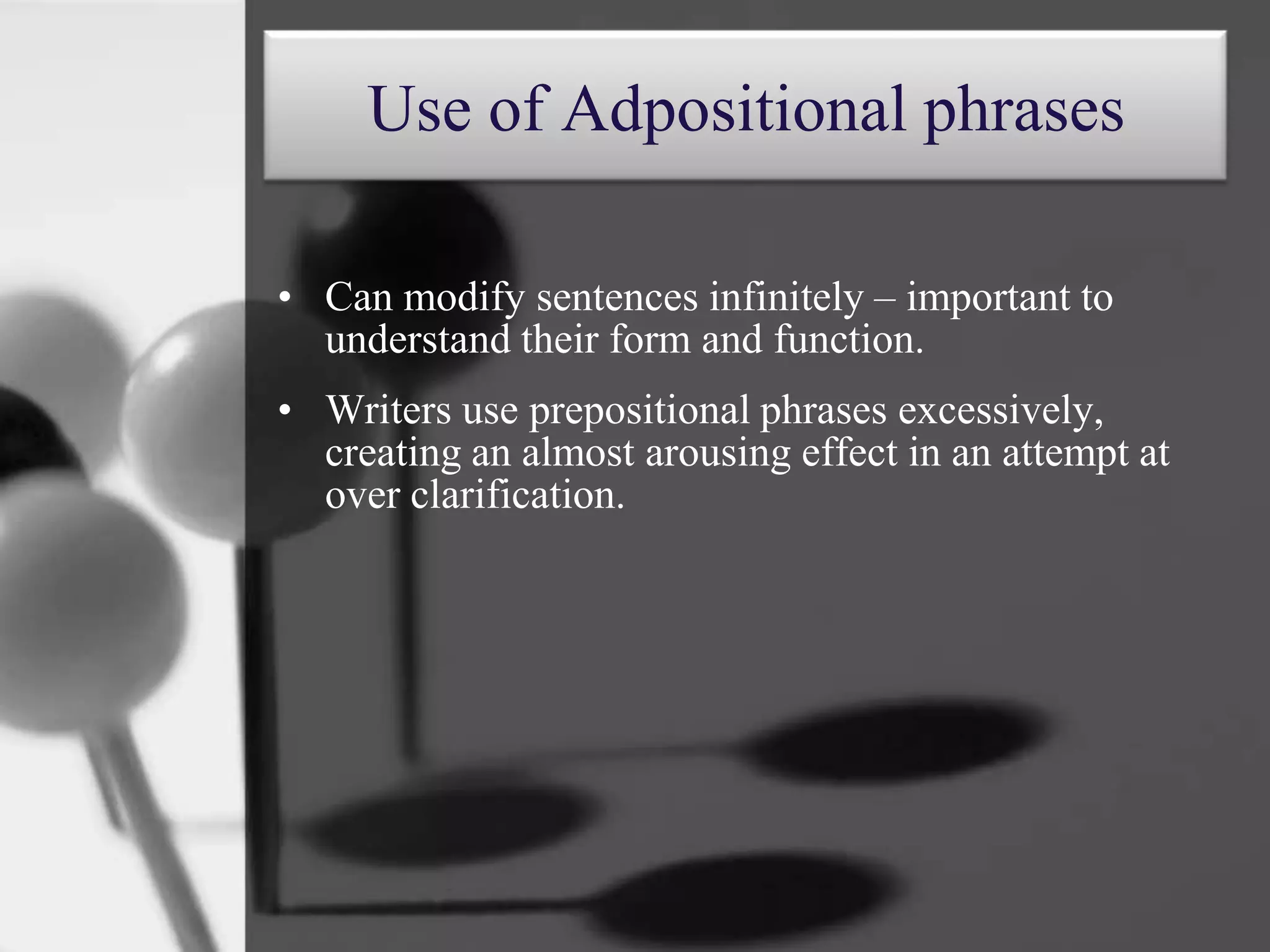 Prepositions & postpositions | PPTX