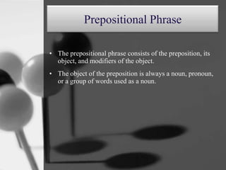 Prepositions & postpositions | PPTX