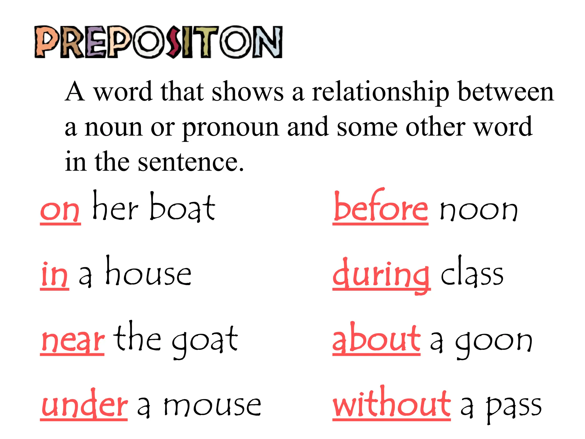 prepositions prepositional phrases.ppt.p | PPT