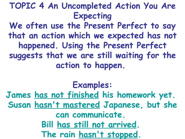 Prepositions, present perfect, should, connectors | PPT