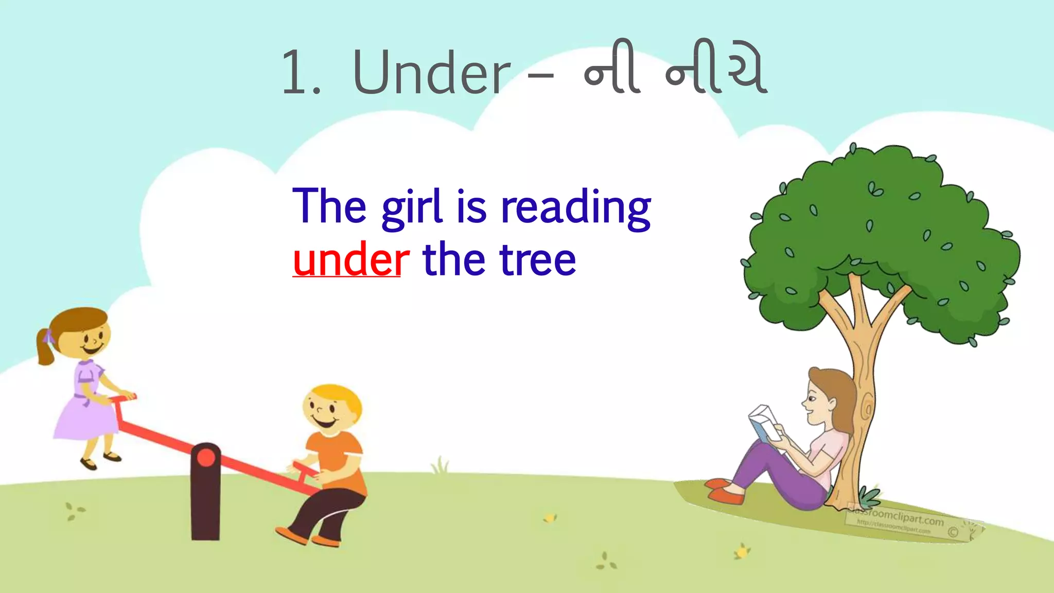 Prepositions - school project | PPTX