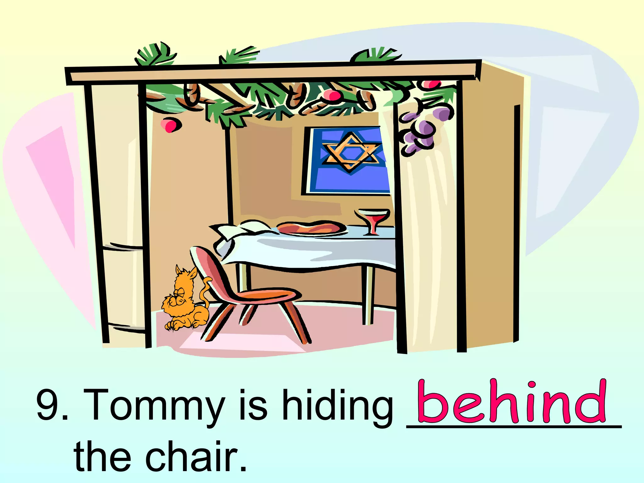 Preposition story tessie and-the-kittens | PPT
