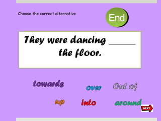 Prepositions verbs movement | PPT