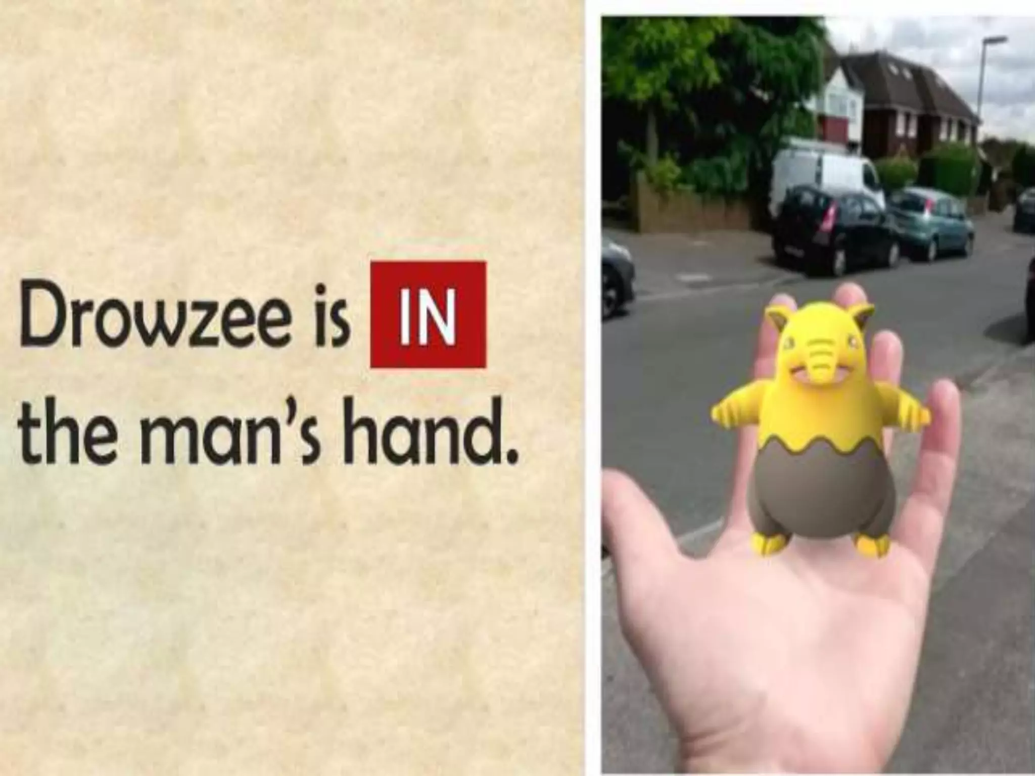 Prepositions of place with pokemon go | PPTX