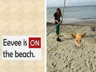 Prepositions of place with pokemon go | PPT
