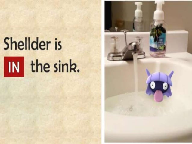 Prepositions of place with pokemon go | PPTX