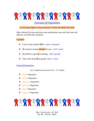 Preposition with types | PDF