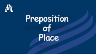 Prepostion of place presentation | PPT