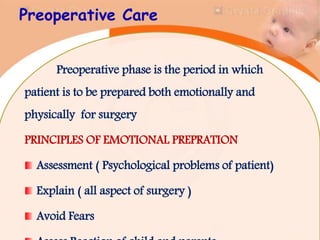 Pre & Post oprative care | PPTX
