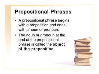 Prep phrase adj adv | PPT