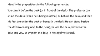 Prepositional Phrase Review | PPT