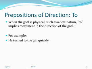 Prep Place Direction | PPTX