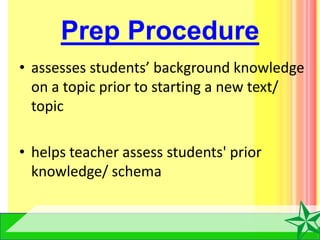 Prep procedure | PPT
