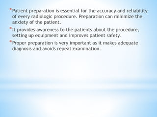 PREPRATION FOR GENERAL RADIOLOGICAL EXAMINATIONS.pptx