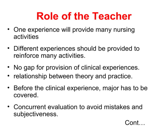 Clinical rotation plan in NURSING -chandiran | PPT | Educational ...