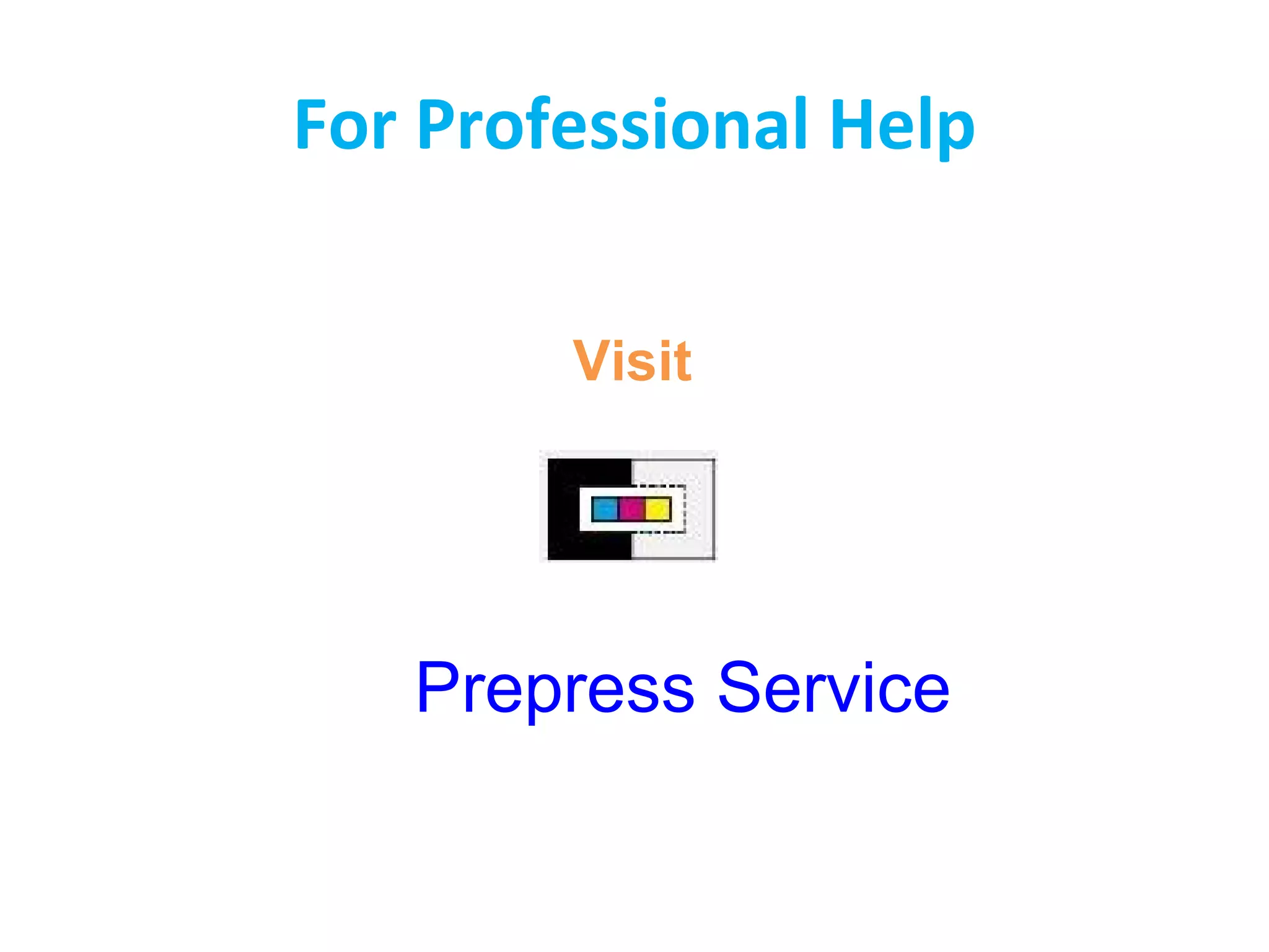 Prepress Service | PPTX