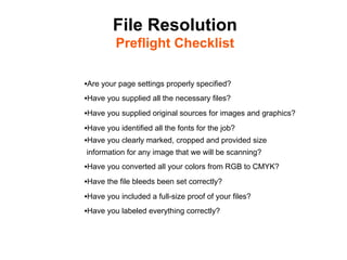 Prepress and File Formats: Preparing Images for Print | PDF | Desktop ...