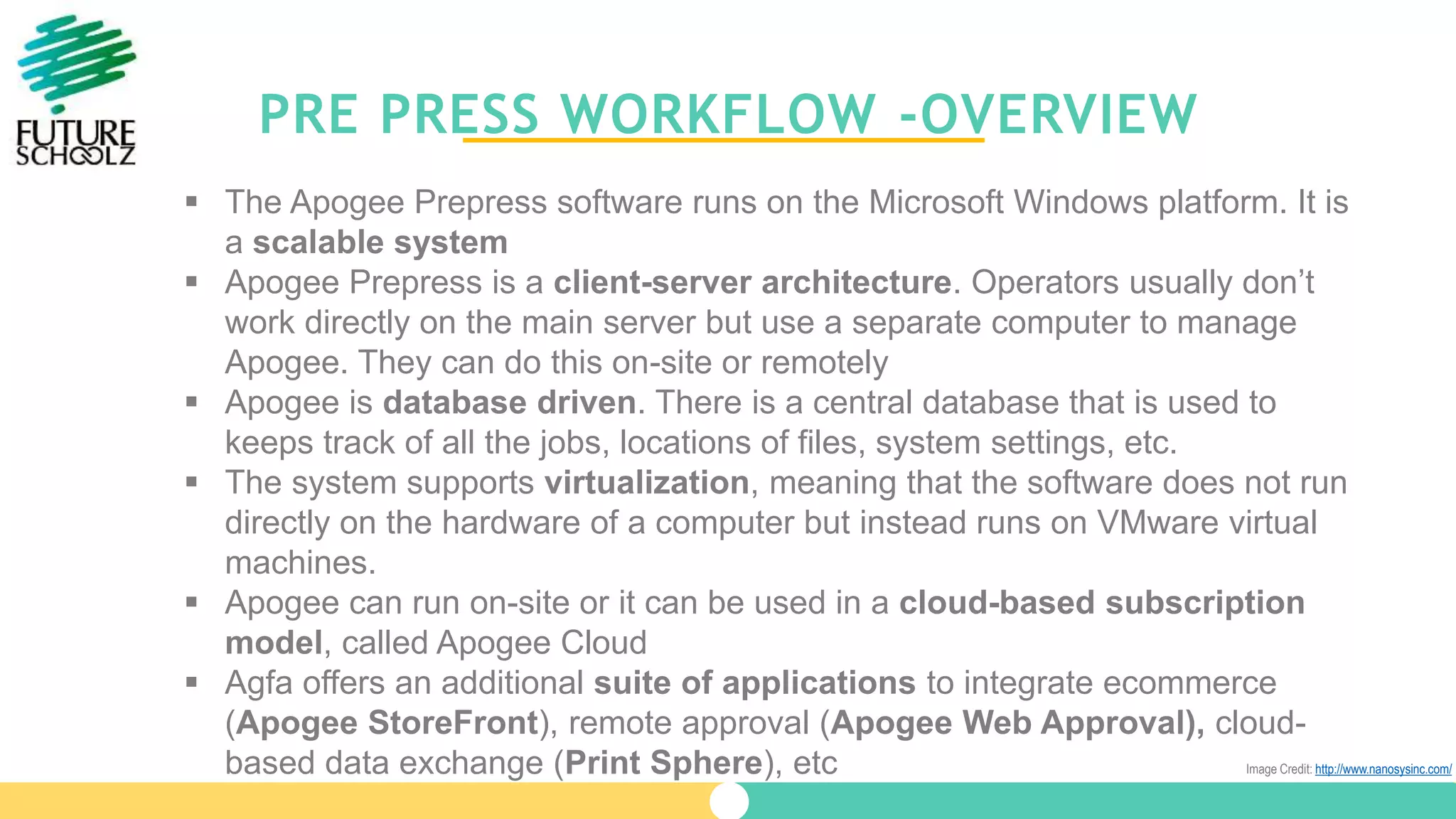 Pre press workflow | PPTX