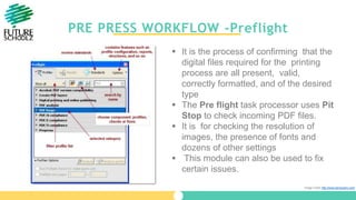 Pre press workflow | PPTX