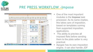 Pre press workflow | PPTX