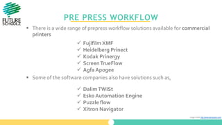 Pre press workflow | PPTX