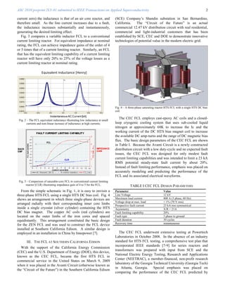 Development and Deployment of Saturated-Core Fault Current Limiters in ...