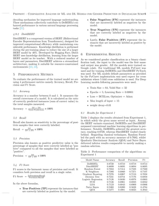 Comparative Analysis of ML and DL Models for Gender Prediction in Devanagari Script | PDF