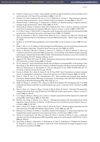 Rosette Trajectory MRI Reconstruction With Vision Transformers | PDF
