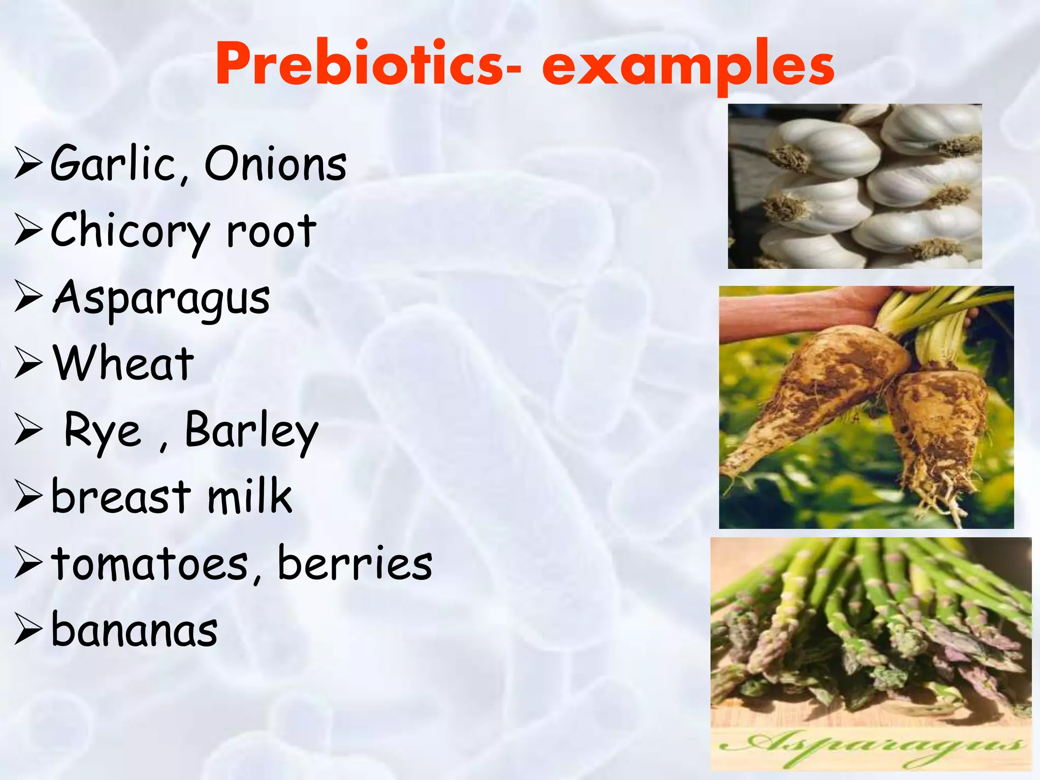 Prebiotics and probiotics | PPTX