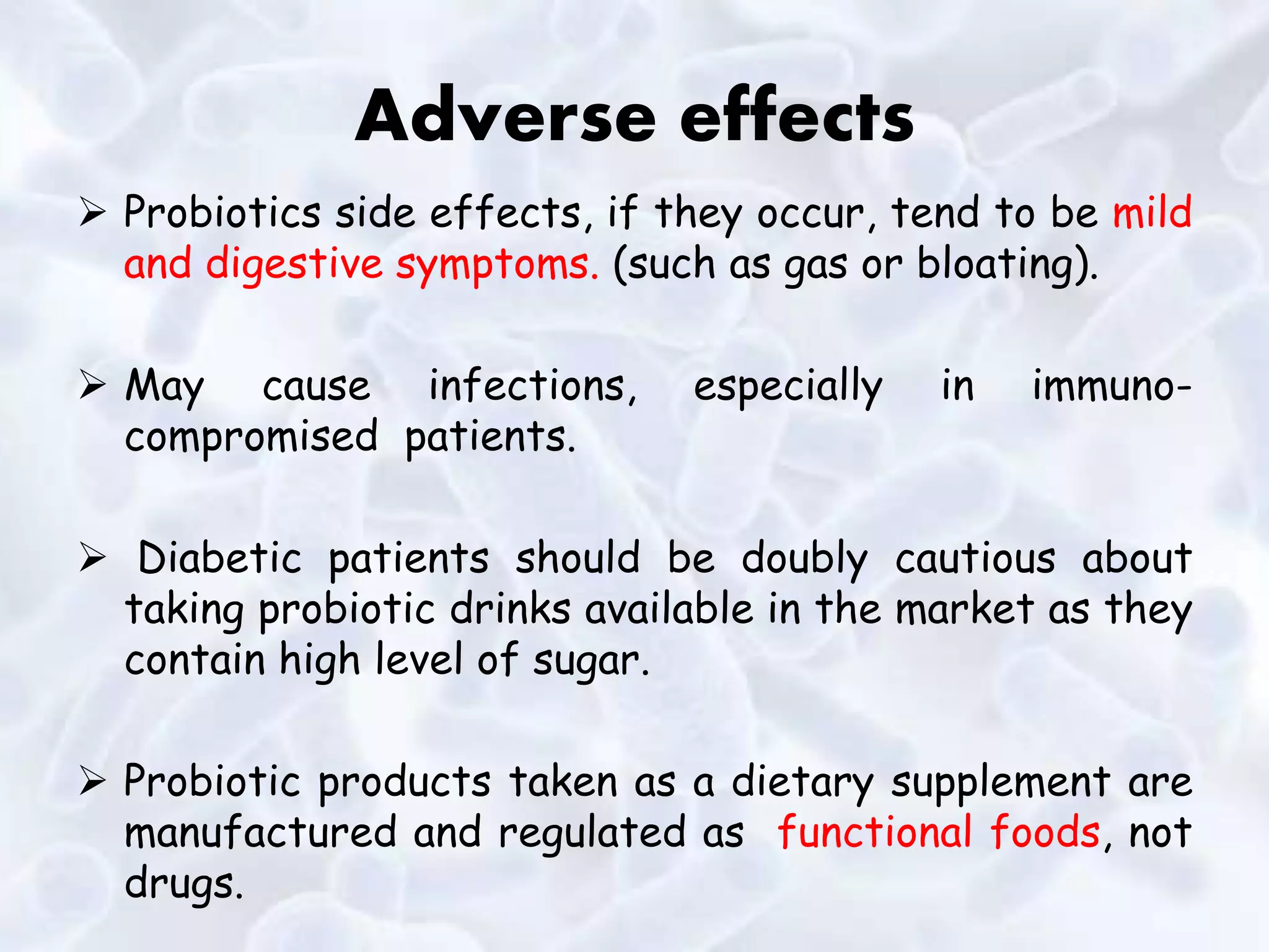 Prebiotics and probiotics | PPTX
