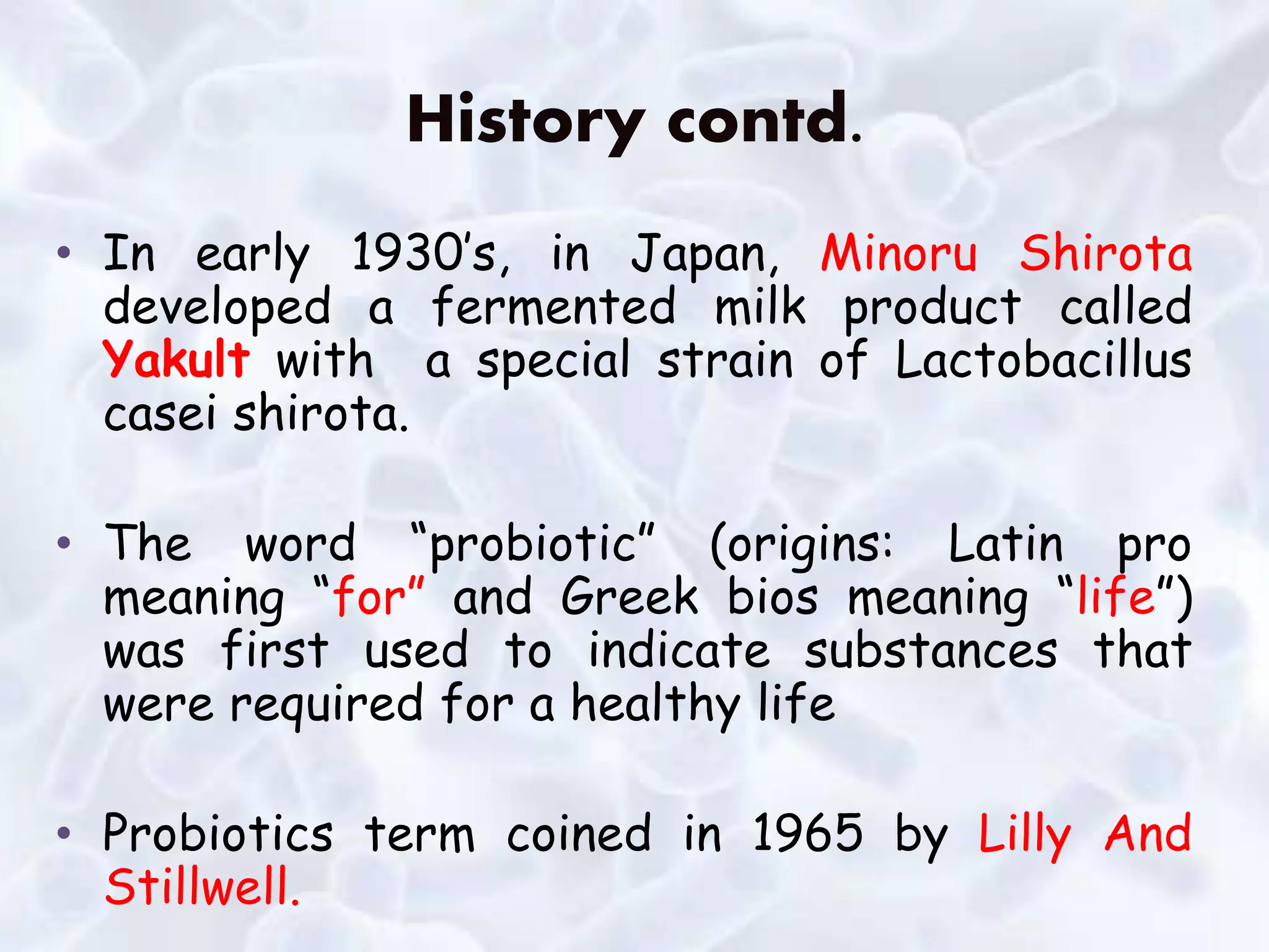 Prebiotics and probiotics | PPTX