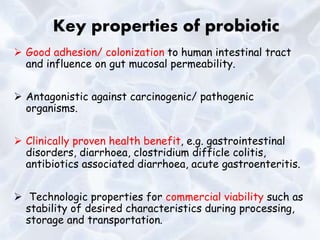 Prebiotics and probiotics | PPTX
