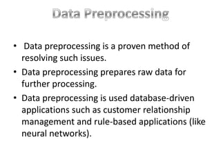 Pre processing | PPTX