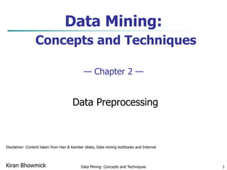 Preprocessing | PPT