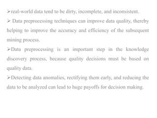 Data Preprocessing | PPTX
