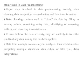 Data Preprocessing | PPTX